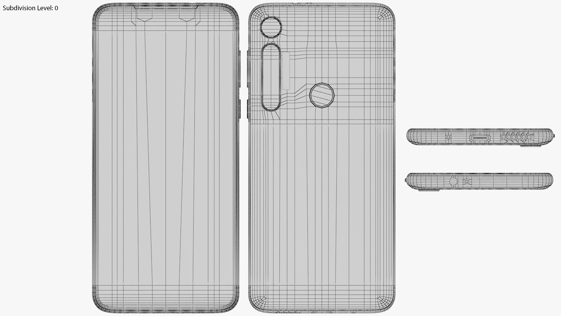 Realistic Motorola Moto G8 3D Model - TurboSquid 1469379
