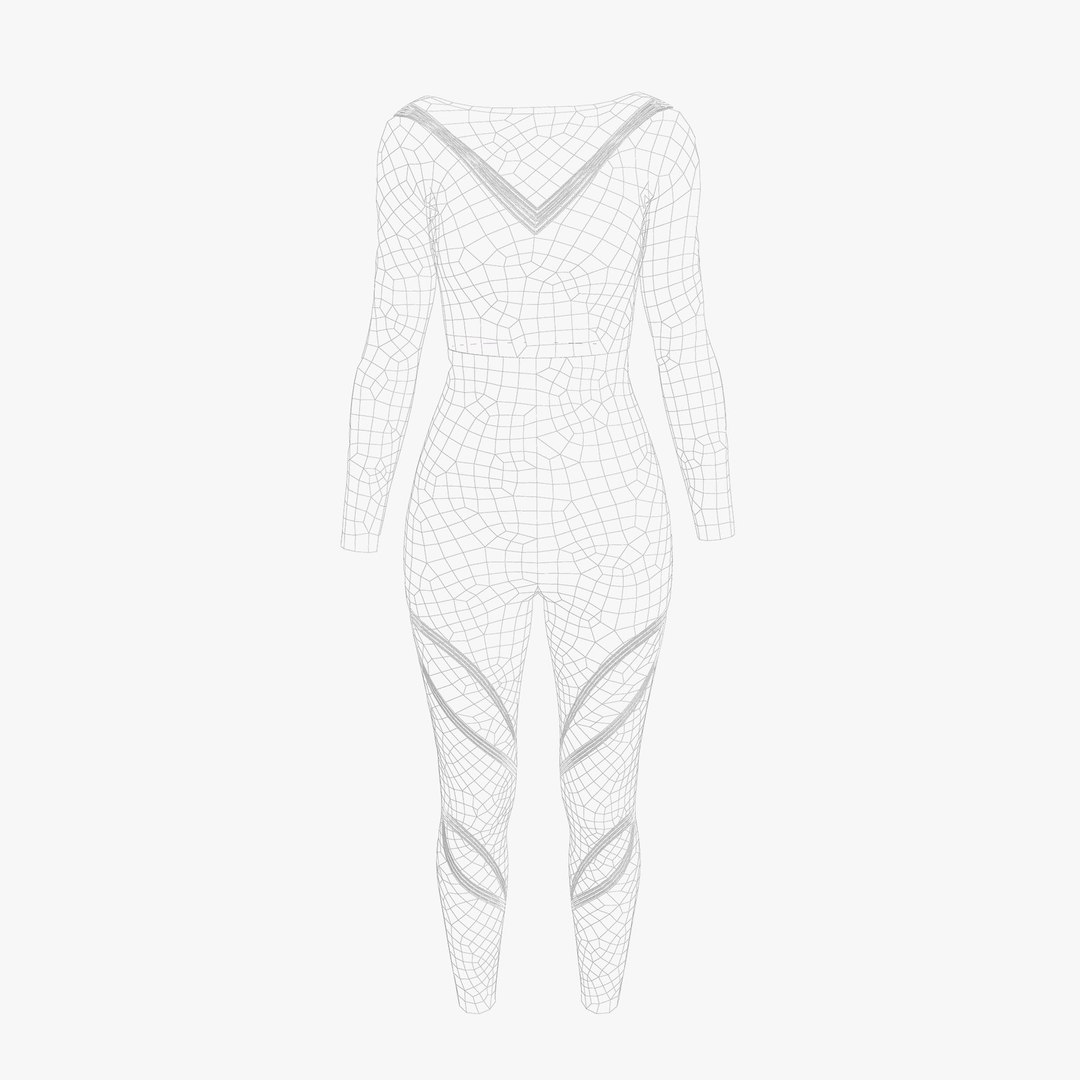Body Suit Marvelous Designer Or Clo3D ZPRJ 3D Model - TurboSquid 2168758
