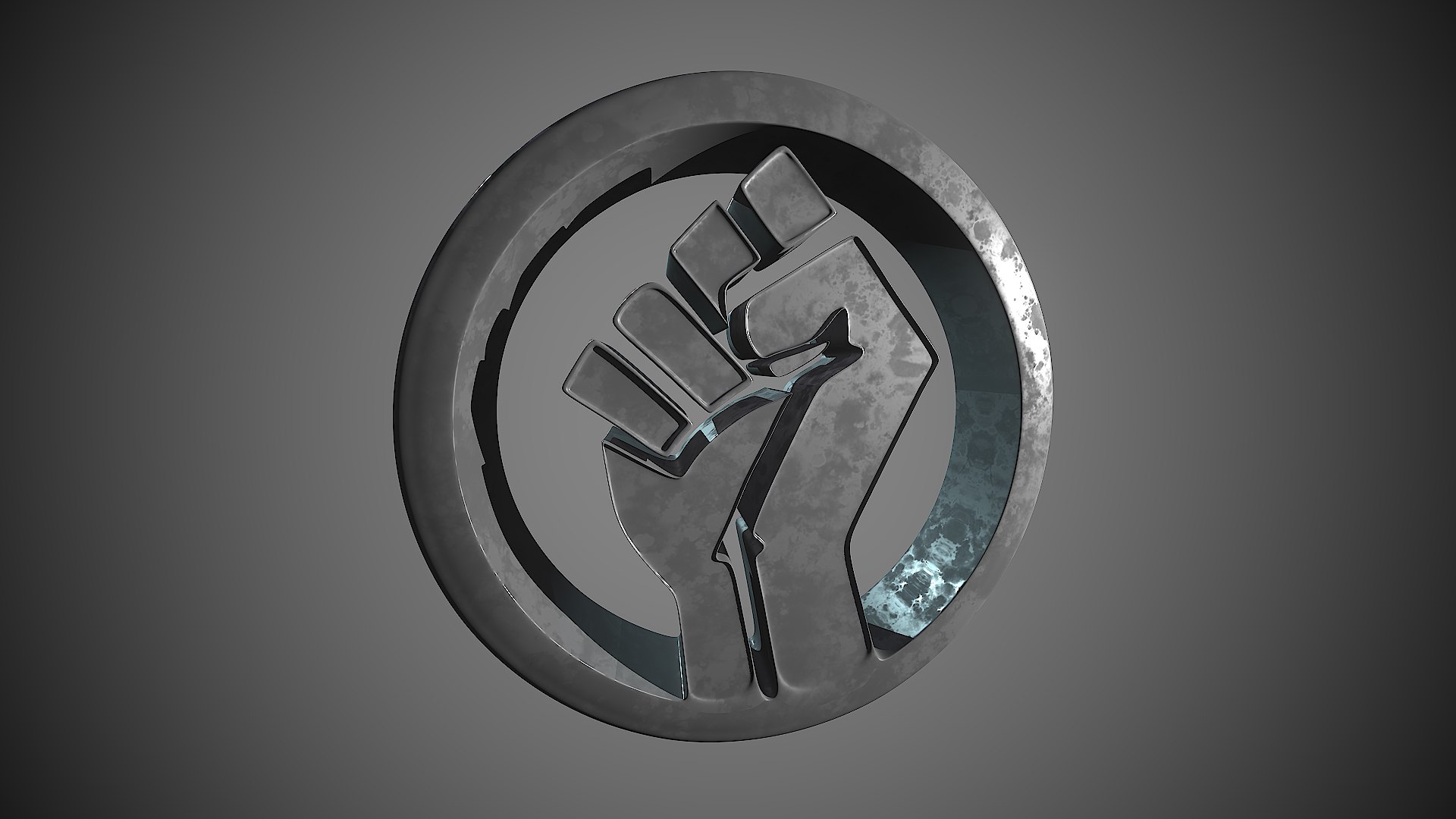 Free BLM Emblem 3D Model - TurboSquid 1741939