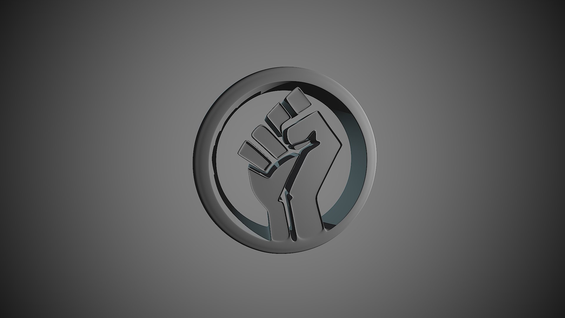 Free BLM Emblem 3D Model - TurboSquid 1741939