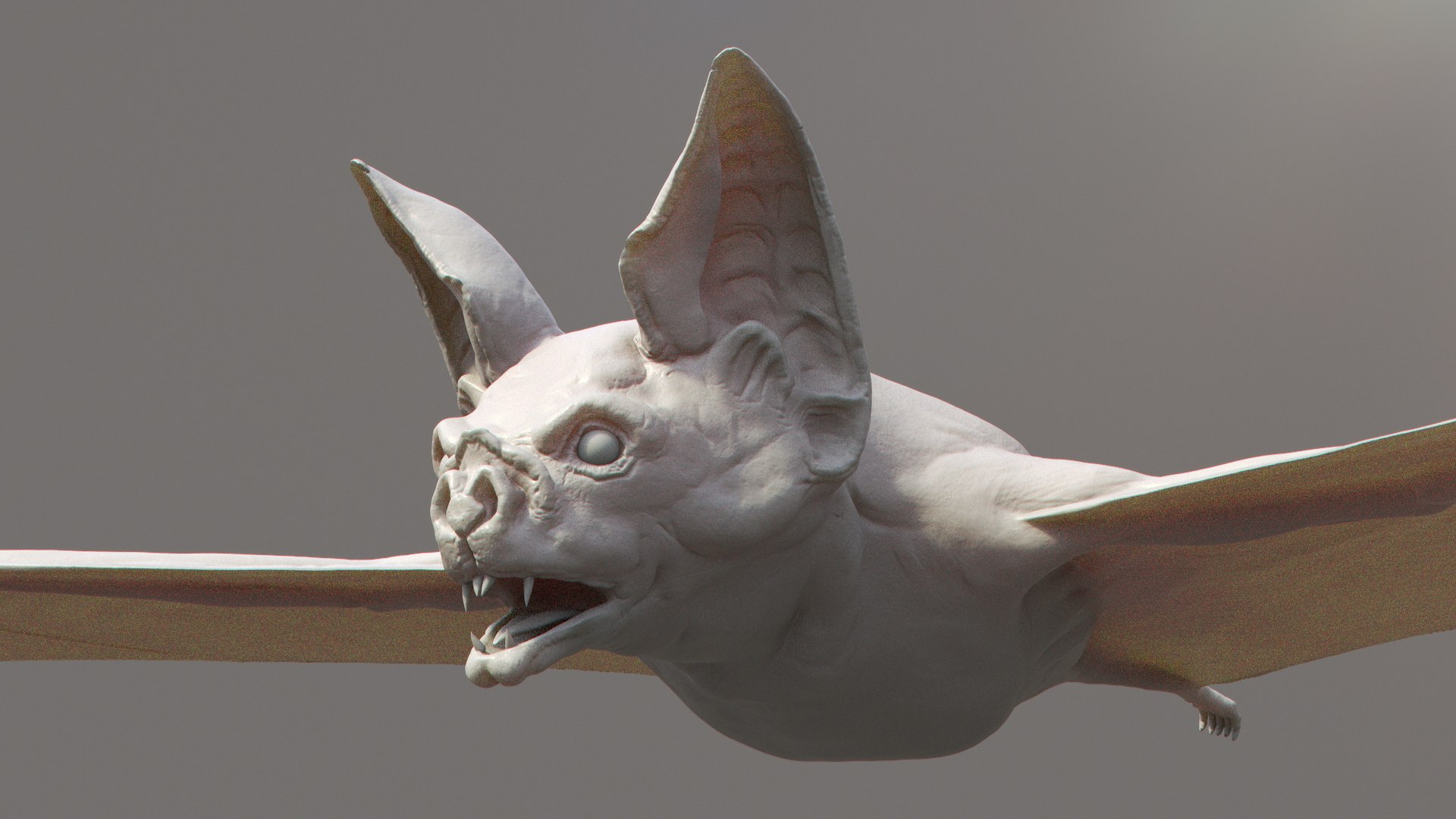 vampire bat 3d model