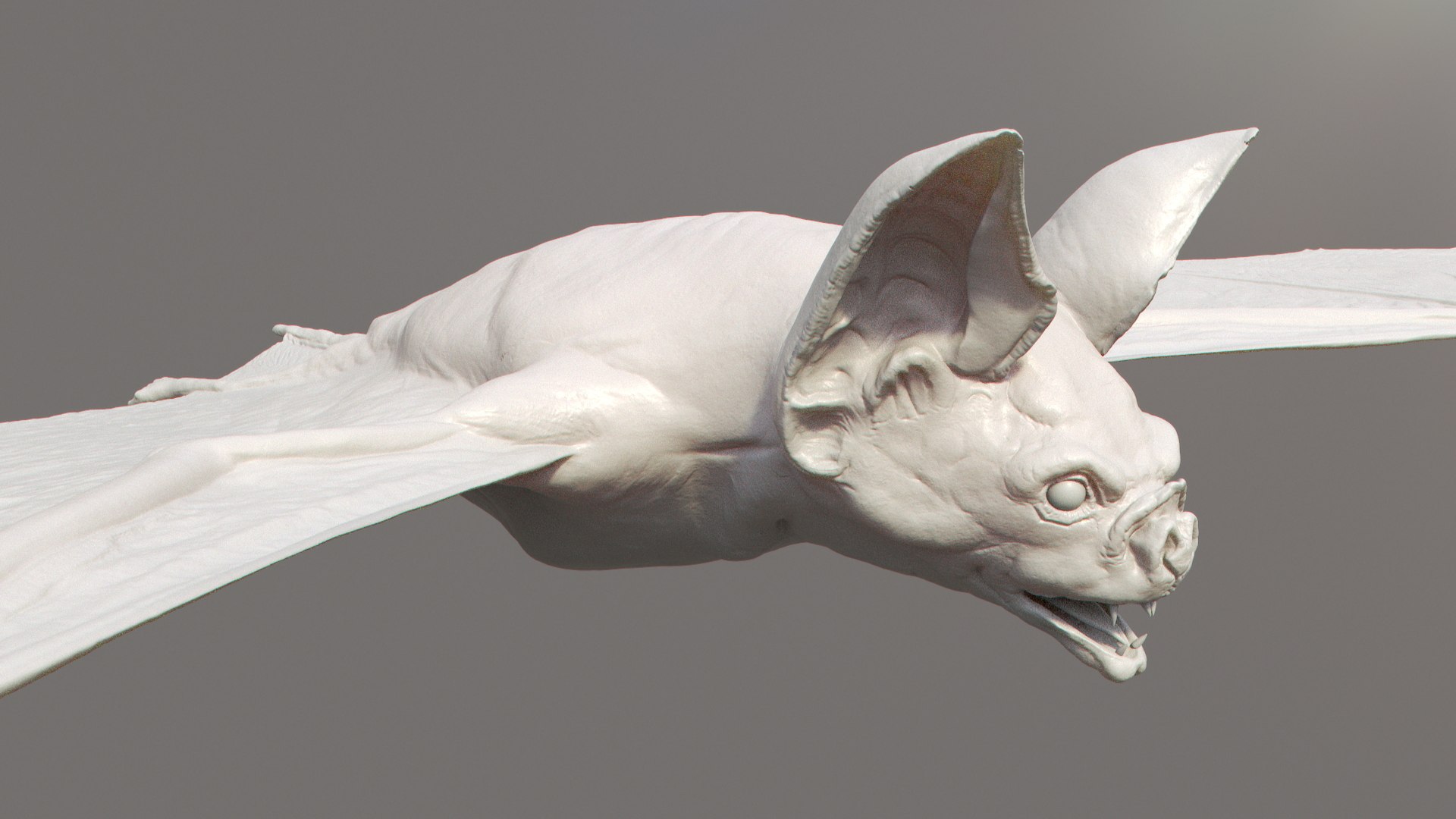 vampire bat 3d model