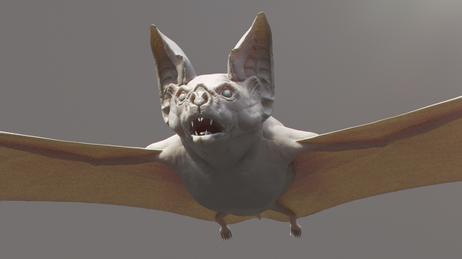 vampire bat 3d model