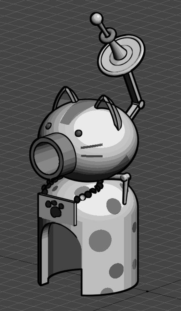 3D Cat Battle - - TurboSquid 1591322