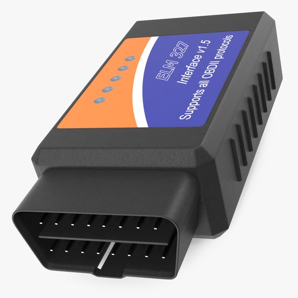 3D ELM327 OBD2 Bluetooth Auto Diagnostic Scanner - TurboSquid 1792772