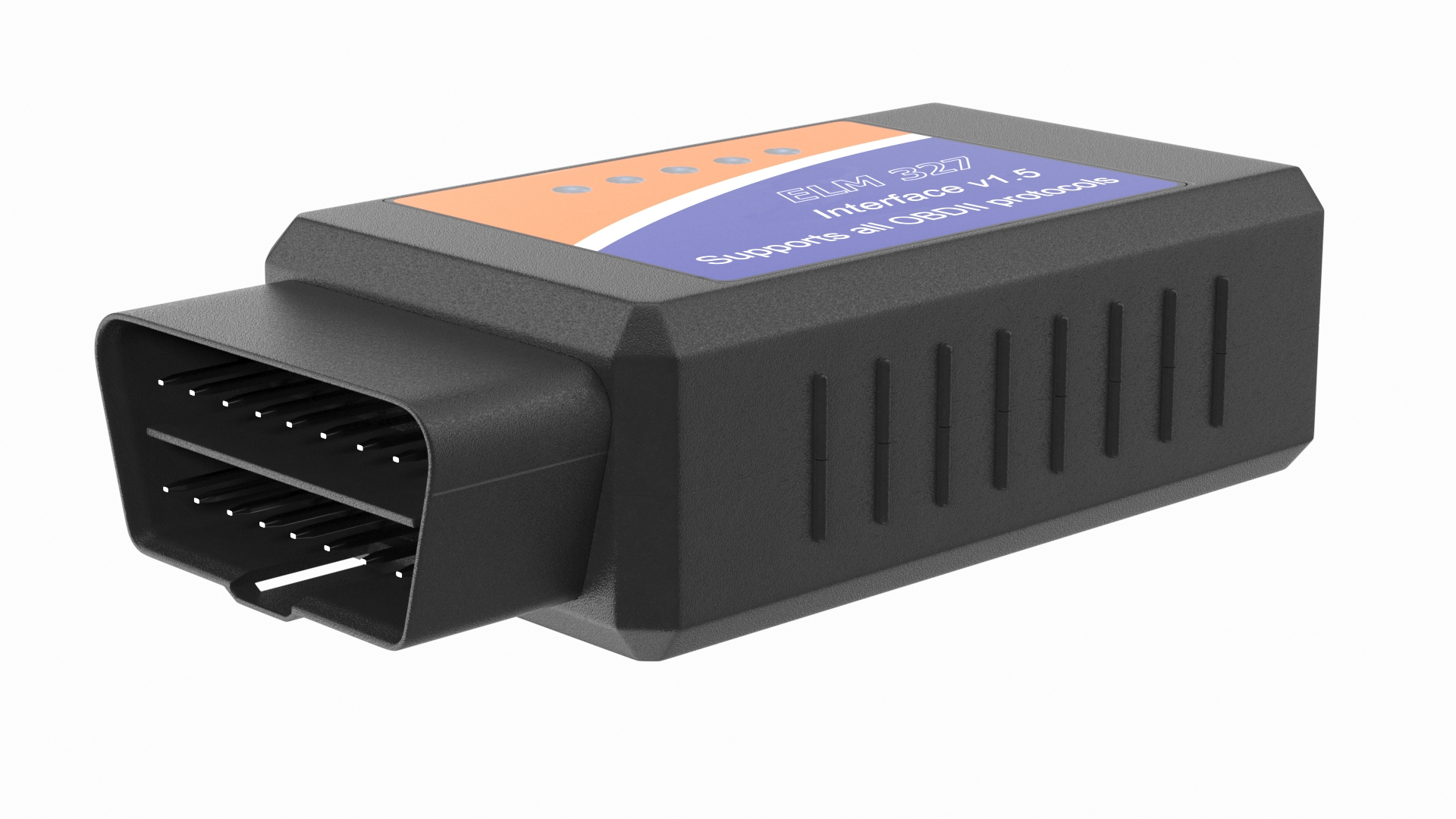 3D ELM327 OBD2 Bluetooth Auto Diagnostic Scanner - TurboSquid 1792772