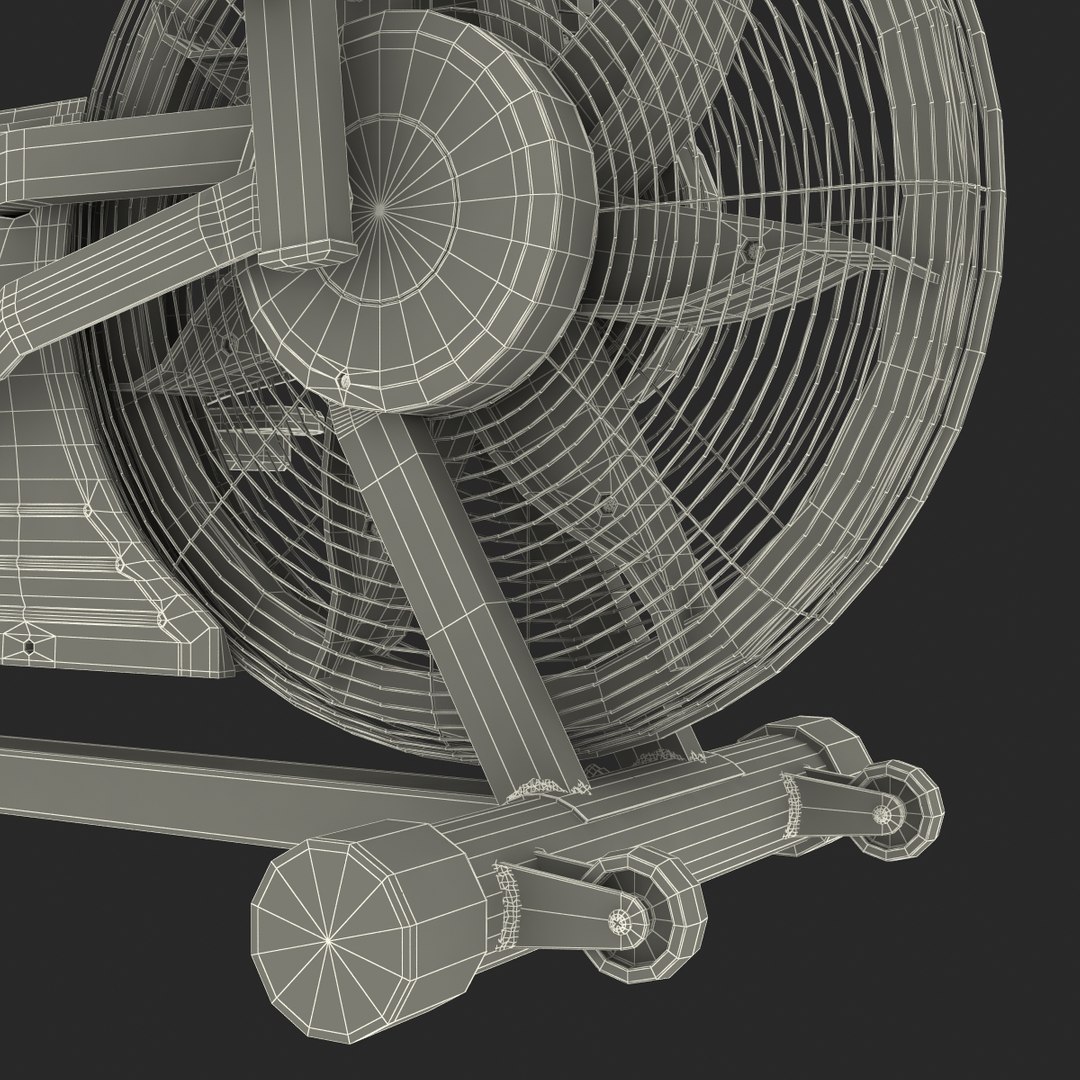 exercise bike stamina airgometer 3d model