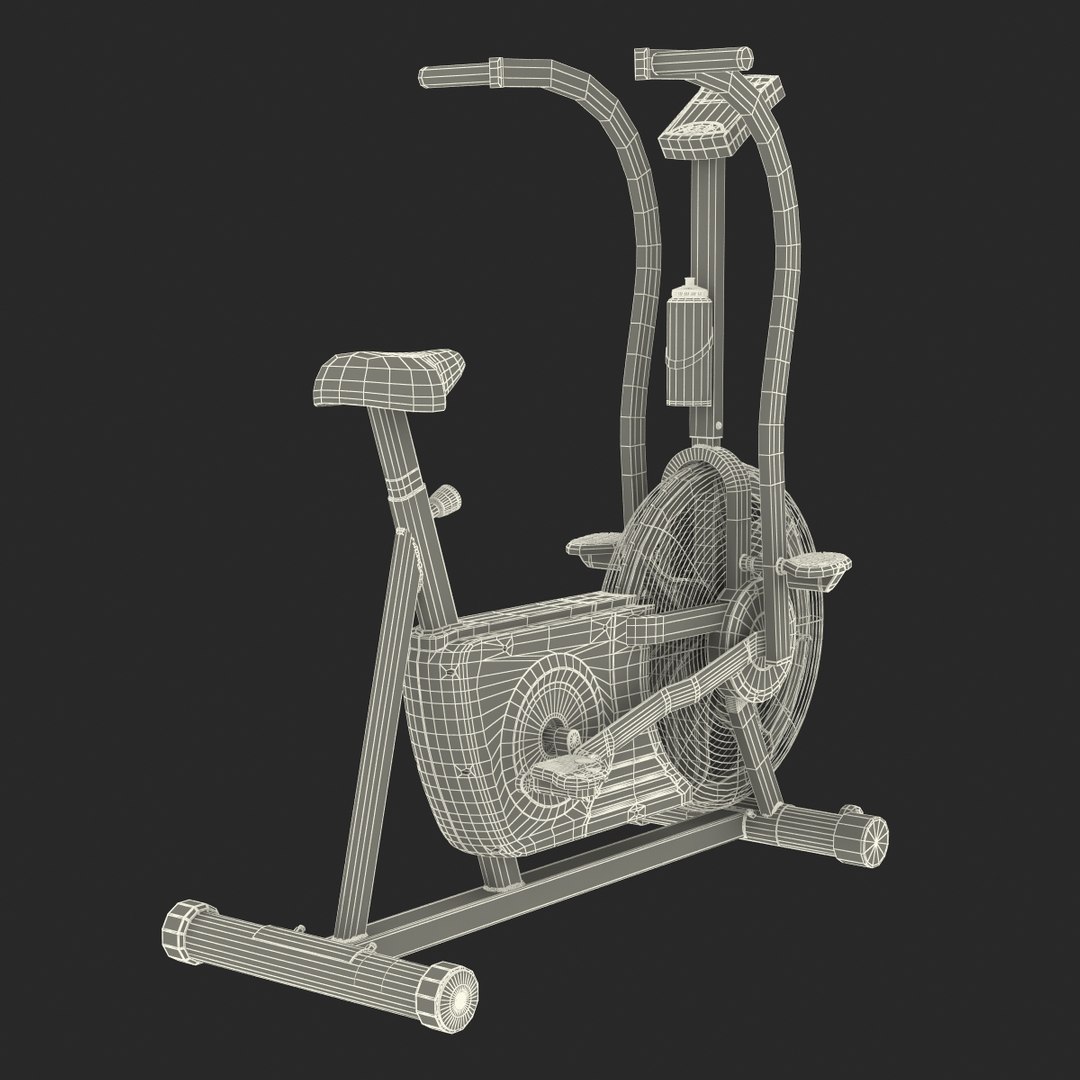 exercise bike stamina airgometer 3d model