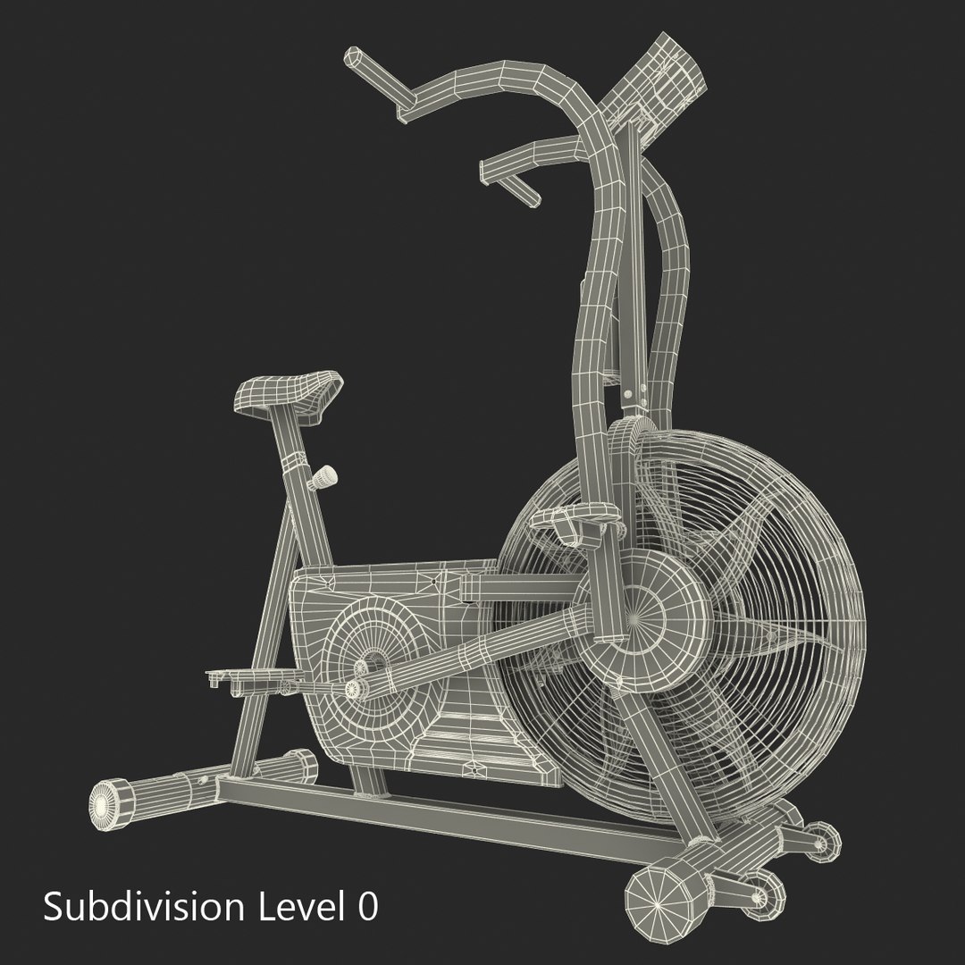 exercise bike stamina airgometer 3d model
