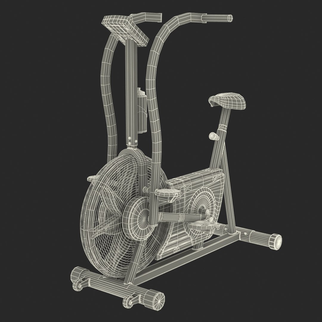 exercise bike stamina airgometer 3d model