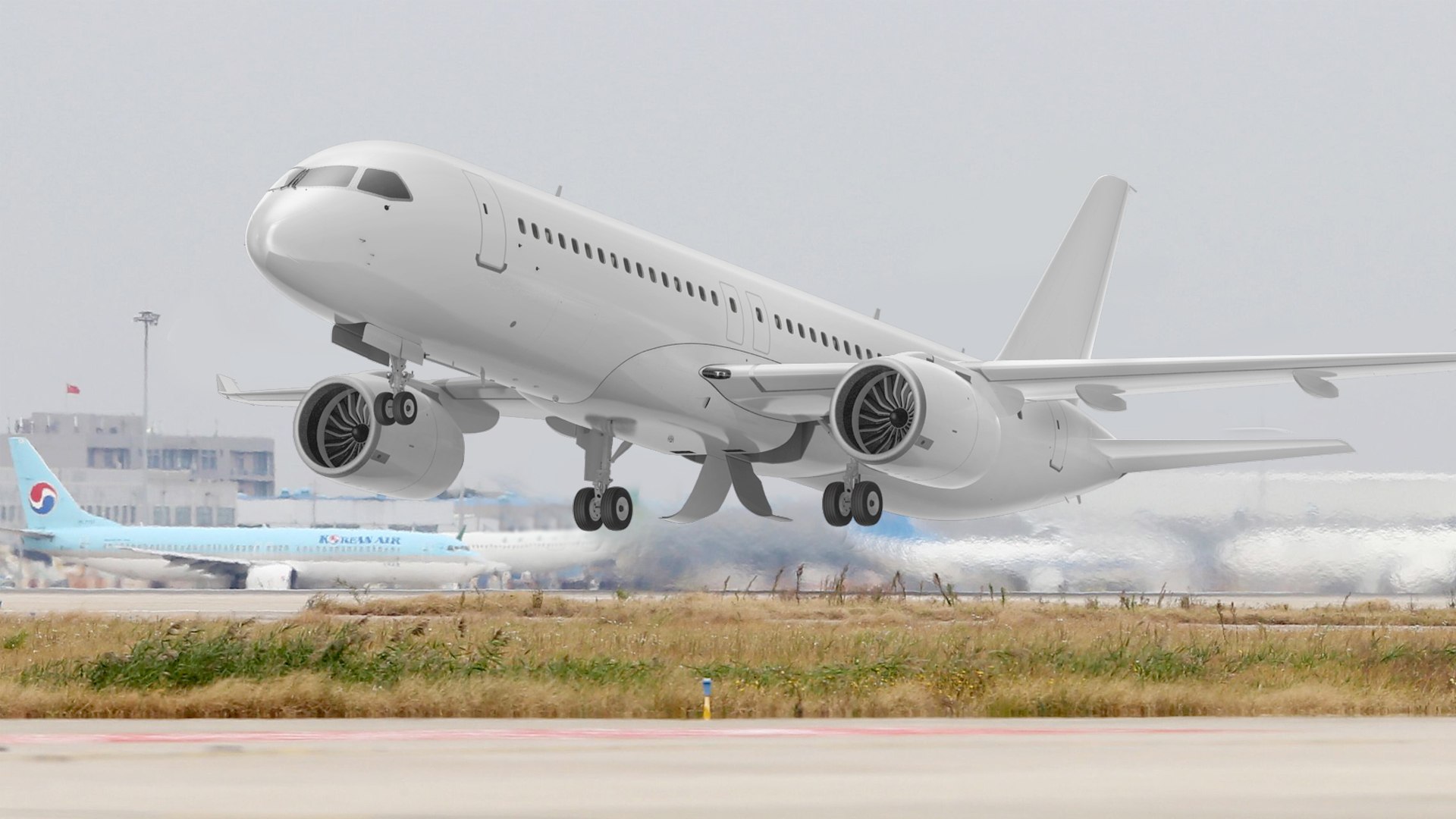 Narrow Body Airliner Flight 3D - TurboSquid 1792777