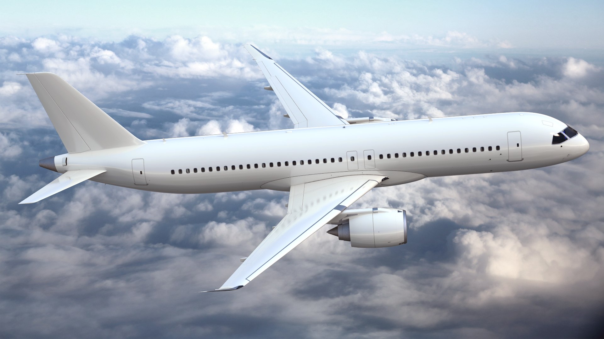 Narrow Body Airliner Flight 3D - TurboSquid 1792777