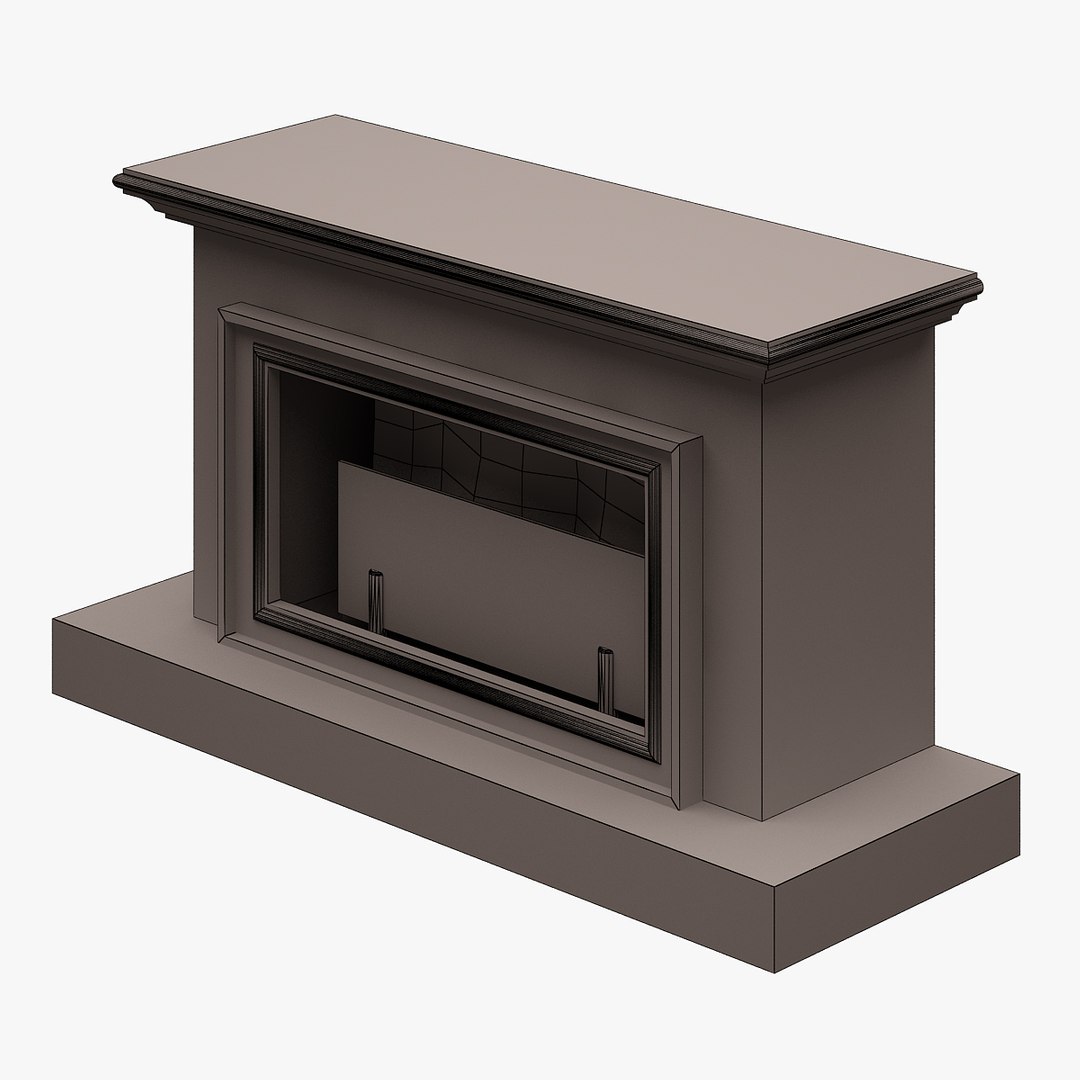 Fireplace 3d Model