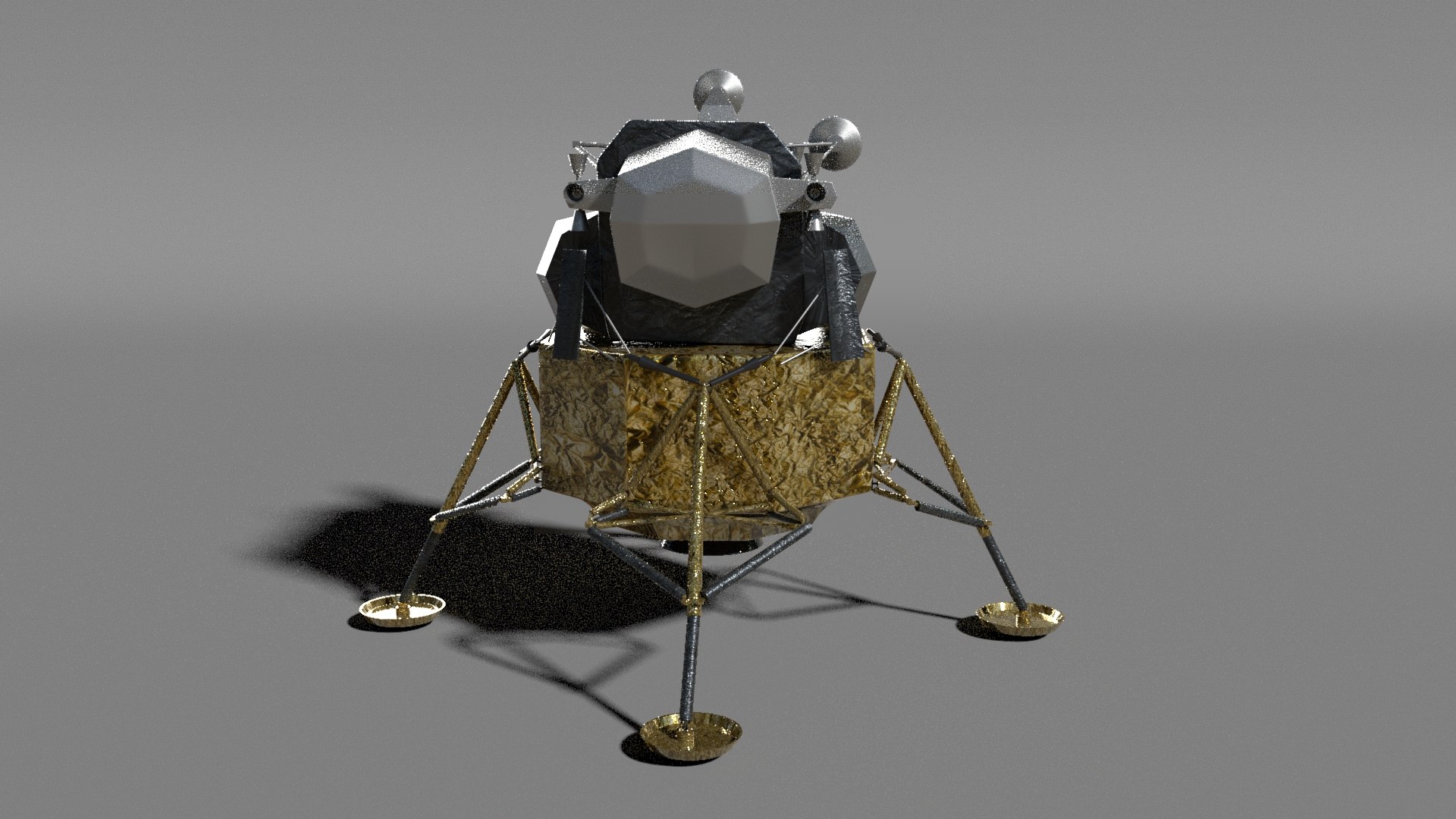 Apollo Lunar Module 3D Model - TurboSquid 1698312