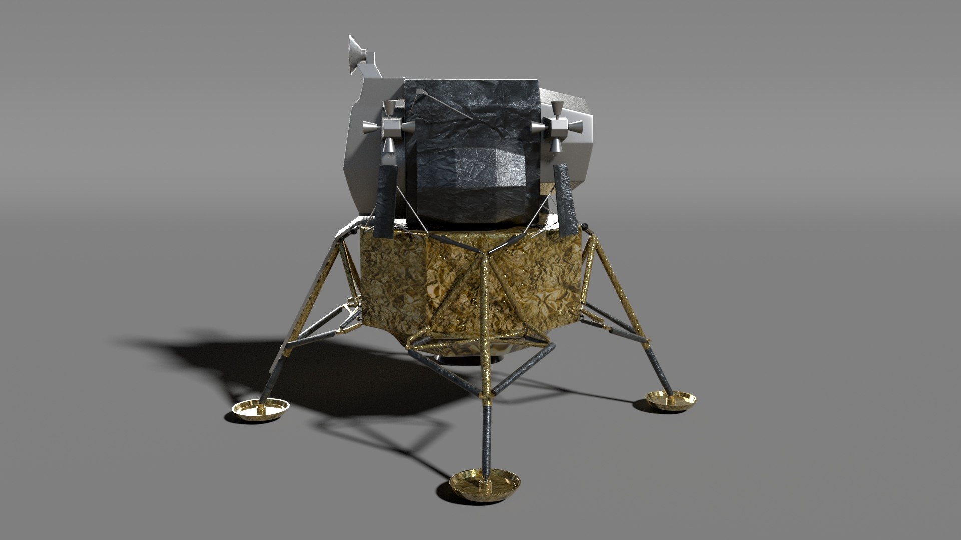 Apollo Lunar Module 3D Model - TurboSquid 1698312
