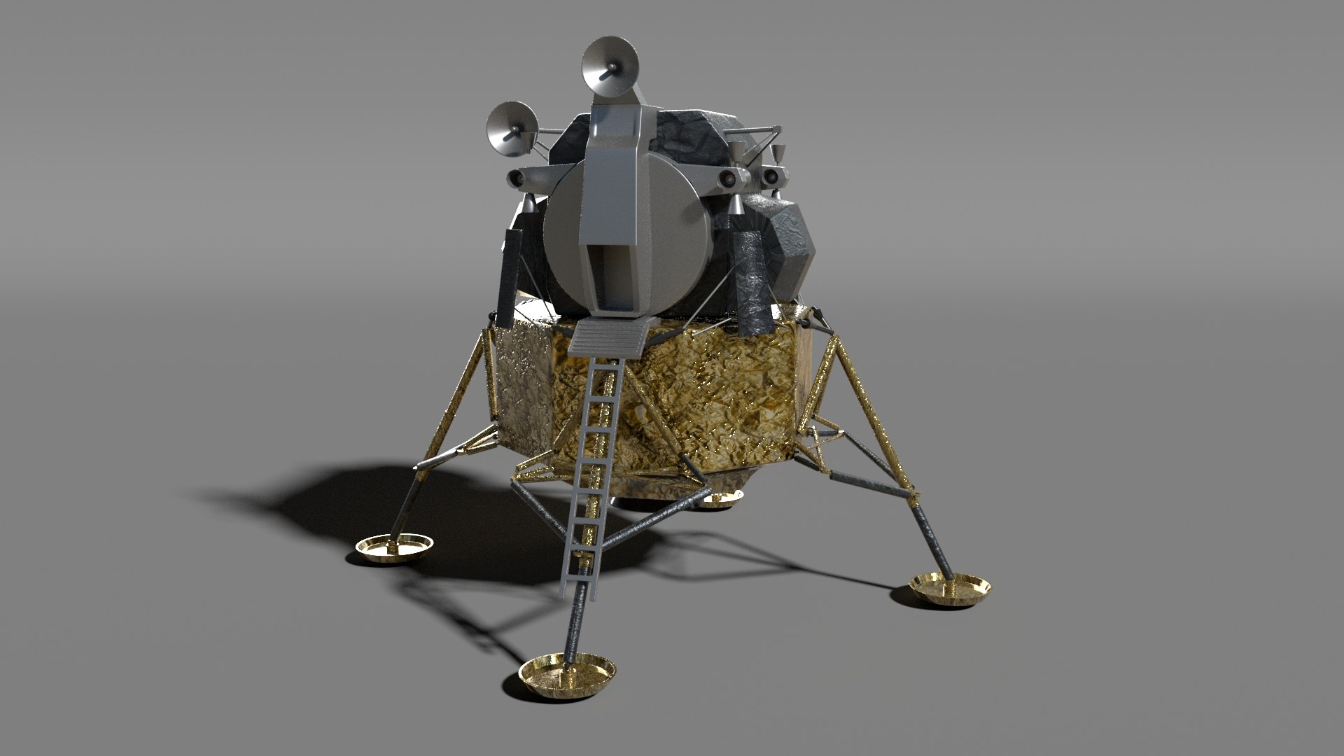 Apollo Lunar Module 3D Model - TurboSquid 1698312