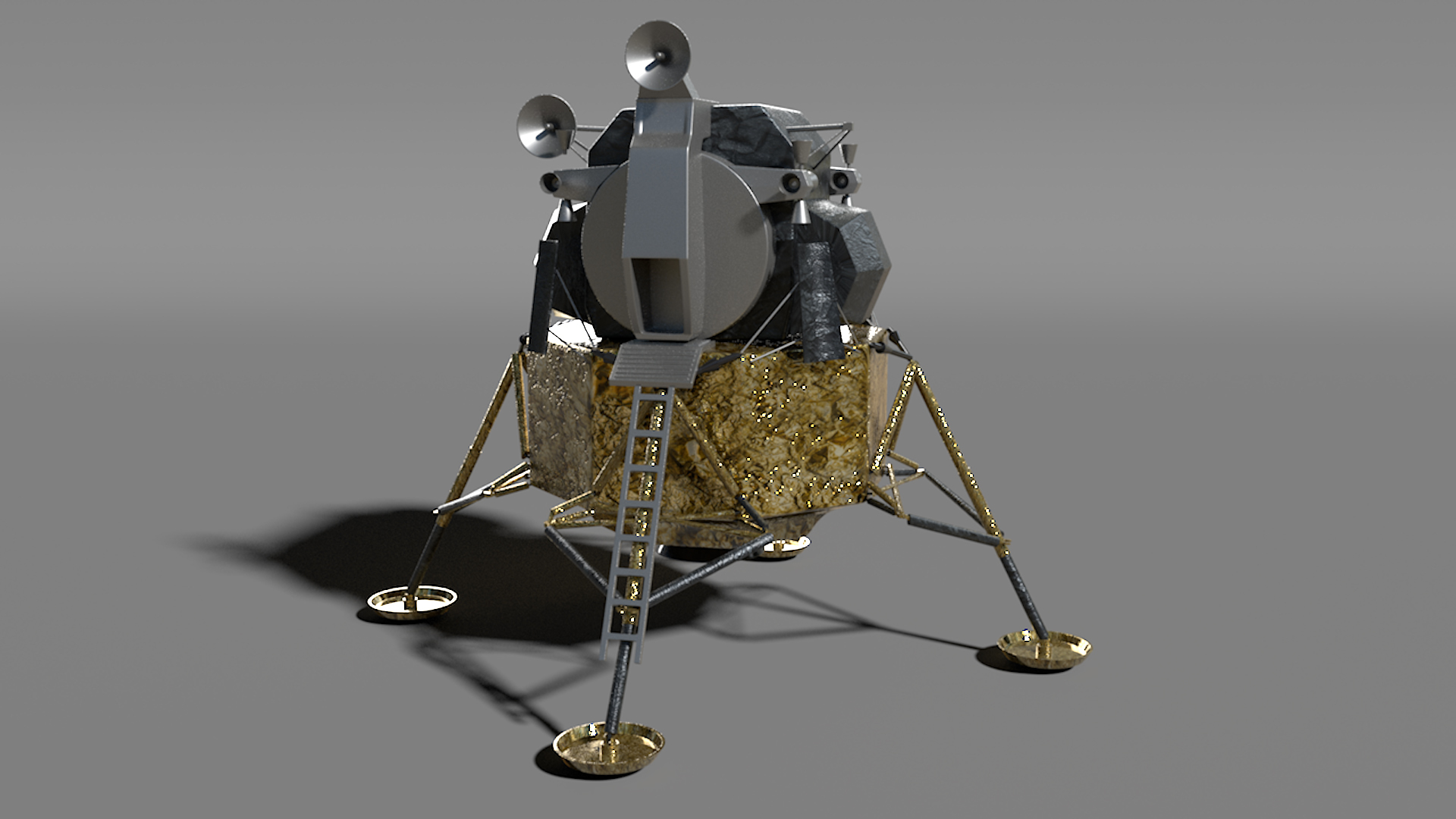 Apollo Lunar Module 3D Model - TurboSquid 1698312