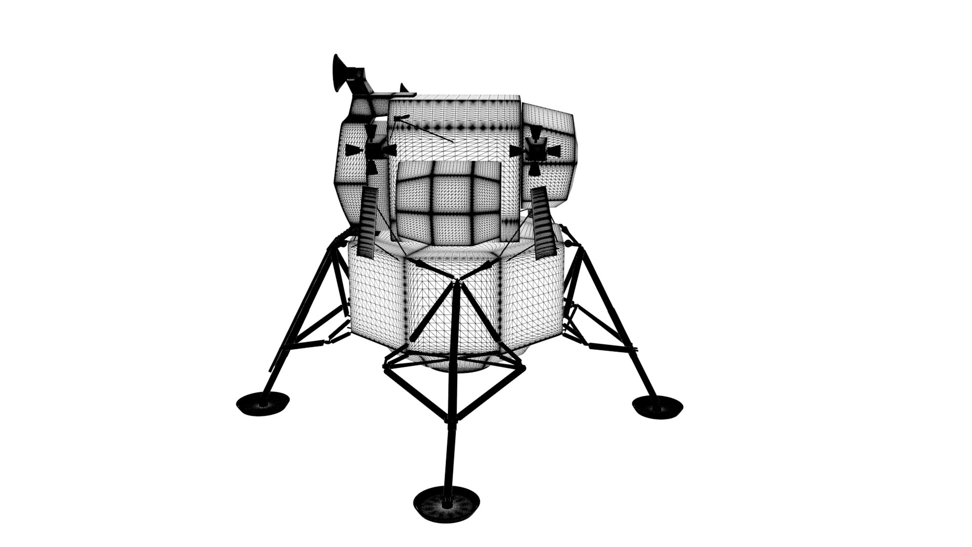 Apollo Lunar Module 3D Model - TurboSquid 1698312