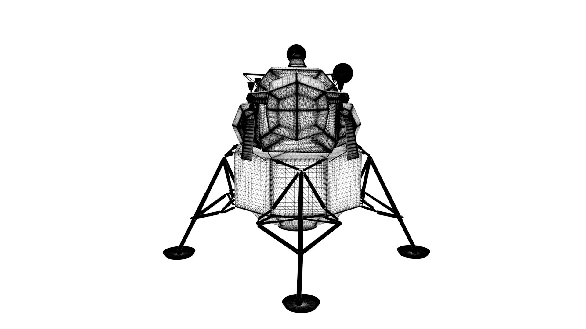 Apollo Lunar Module 3D Model - TurboSquid 1698312