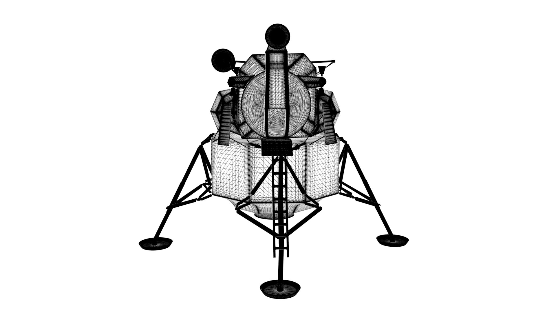 Apollo Lunar Module 3D Model - TurboSquid 1698312
