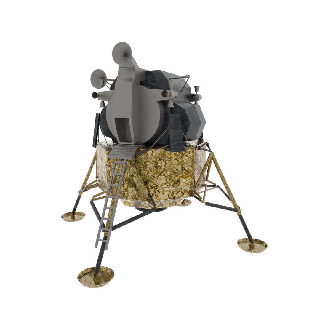 Apollo Lunar Module 3D Model - TurboSquid 1698312