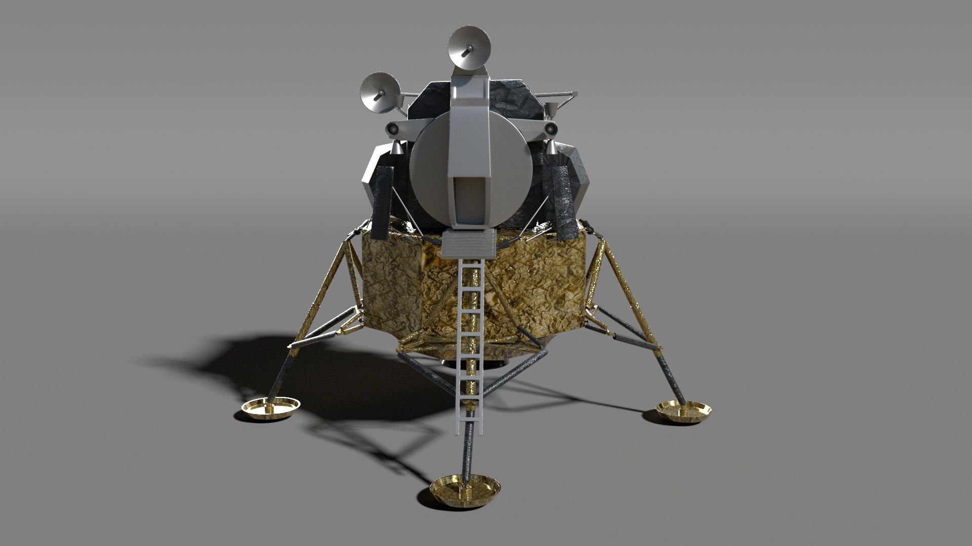 Apollo Lunar Module 3D Model - TurboSquid 1698312