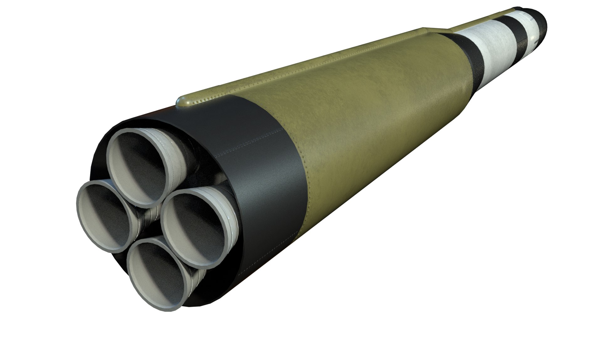 Minuteman III ICBM Missile Model - TurboSquid 2231299