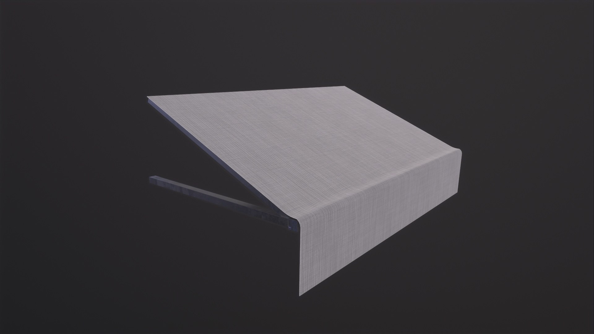 Awning sheet of paper 3D model - TurboSquid 2125413