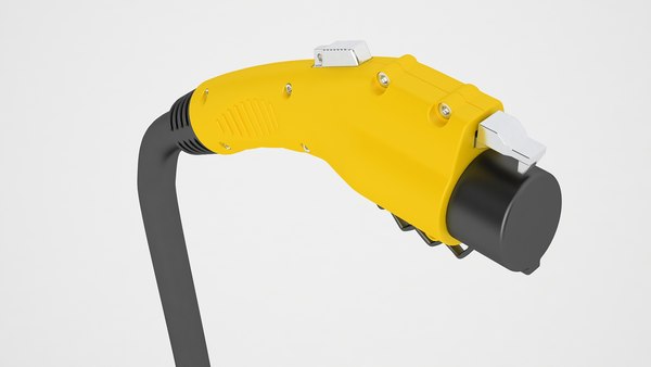 Ev charging plug 3D model - TurboSquid 1711030