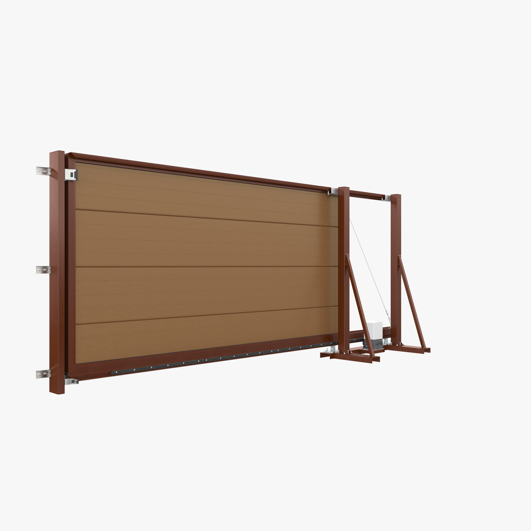 Automatic Sliding Gate Model - TurboSquid 1272951