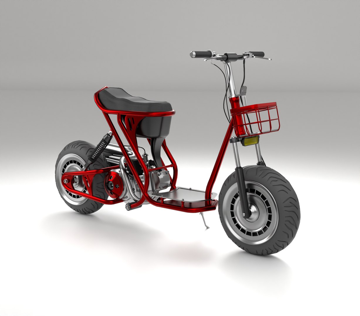 Automatic Modified Motorbike 3D - TurboSquid 2257735