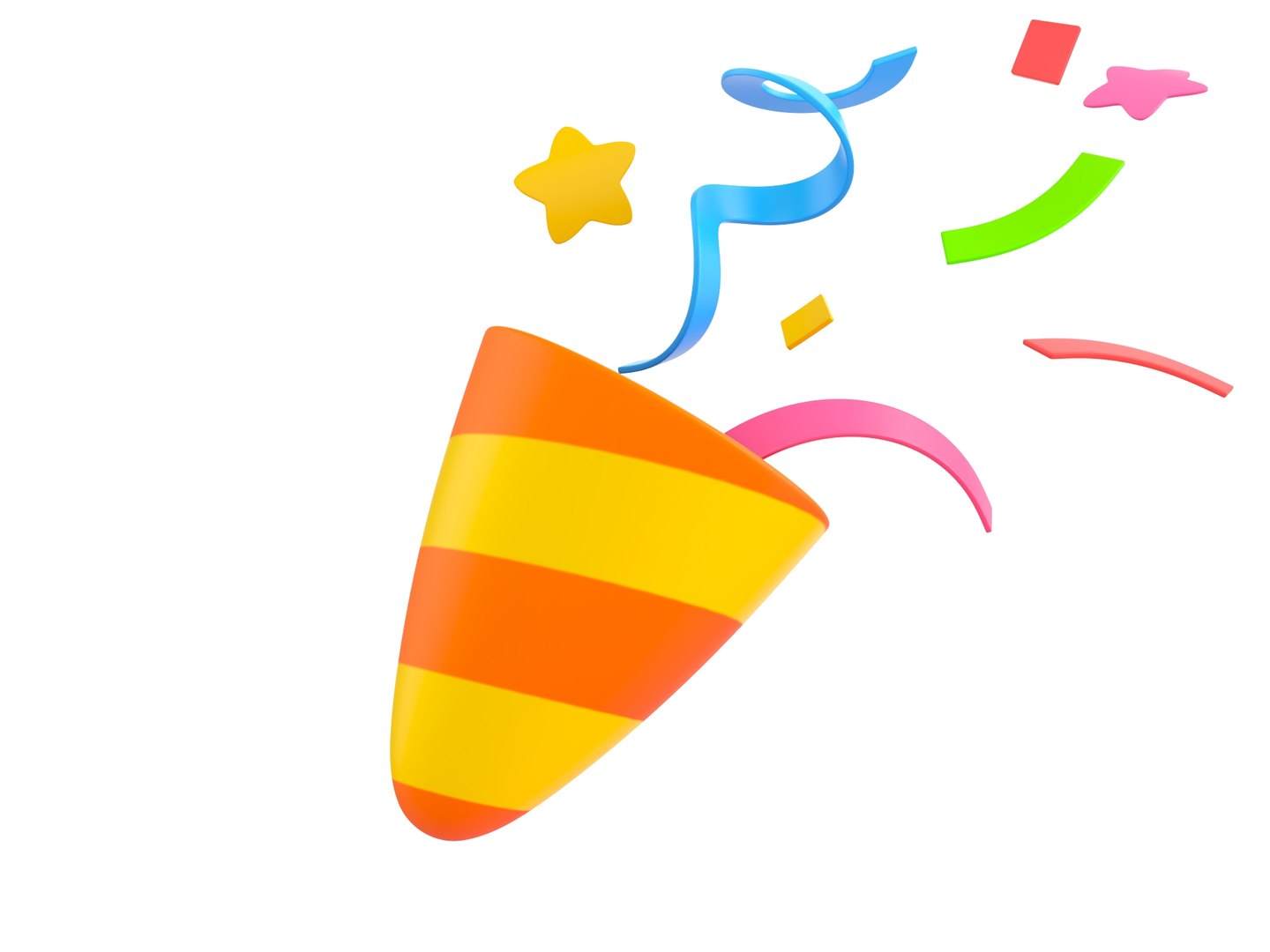 Party Popper Model - TurboSquid 2233181