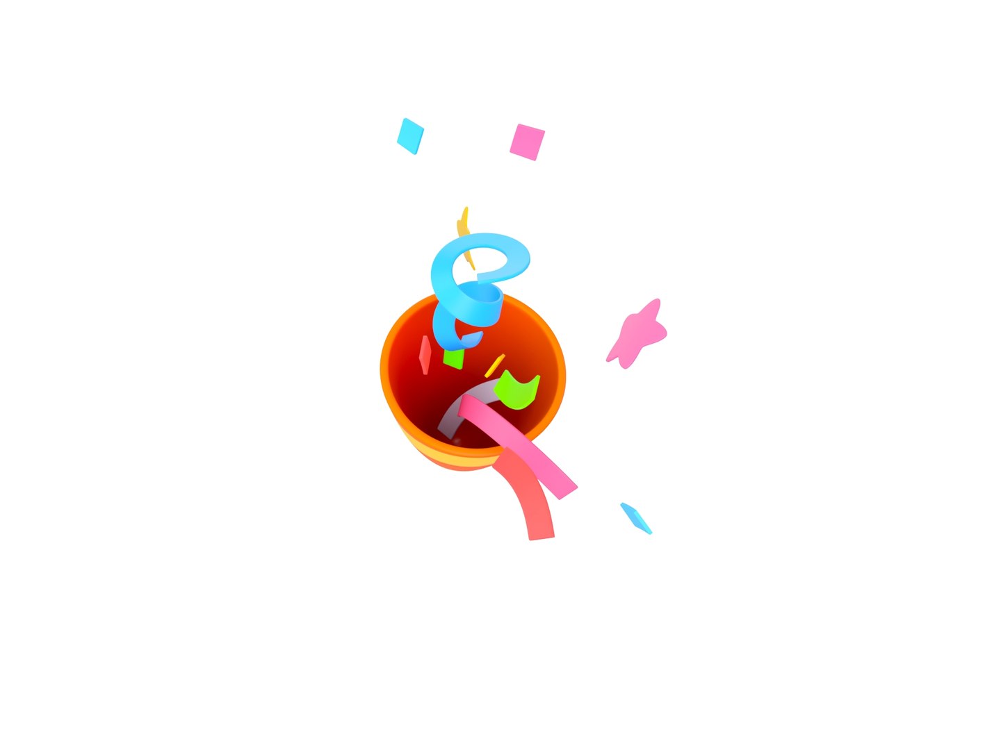 Party Popper Model - TurboSquid 2233181