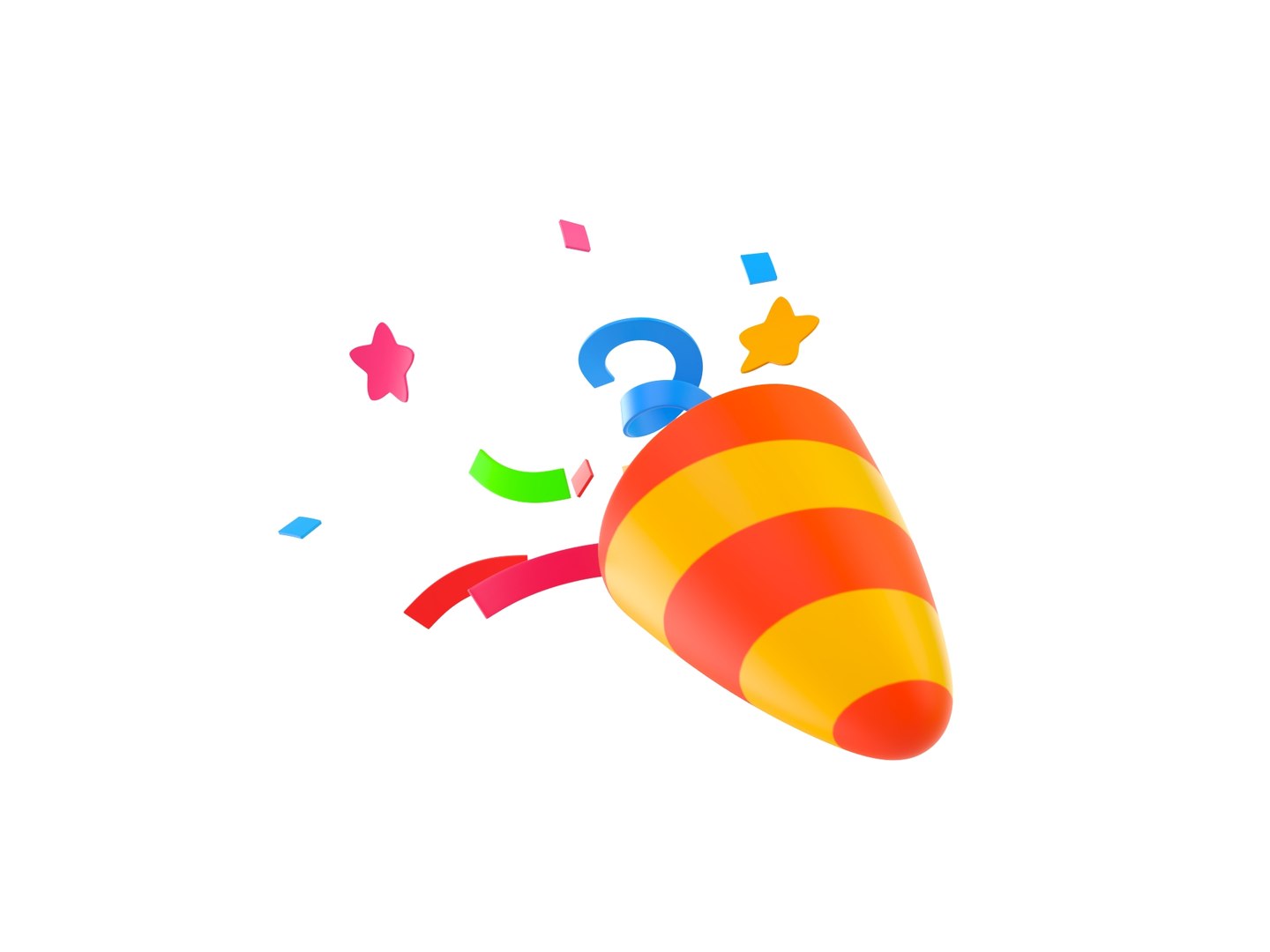 Party Popper Model - TurboSquid 2233181