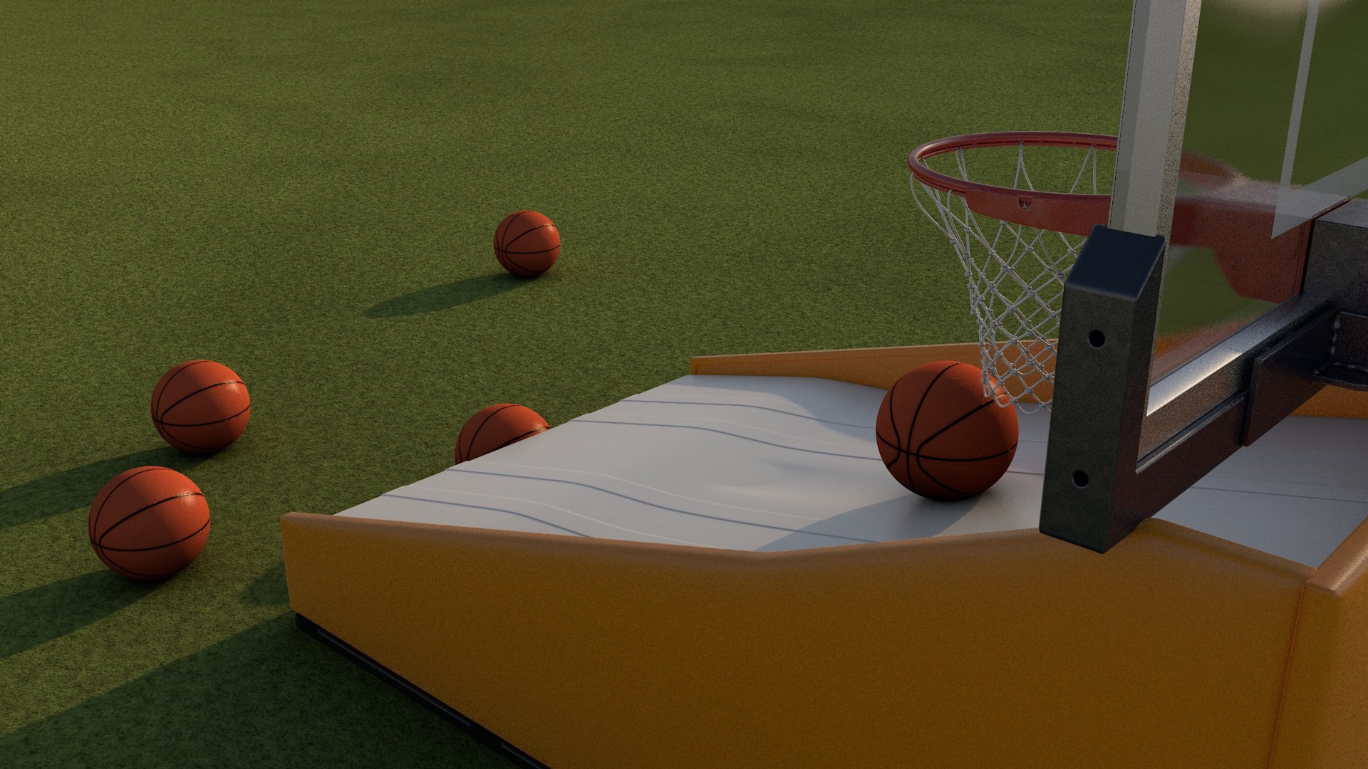 3D Basketball Game - TurboSquid 1992215