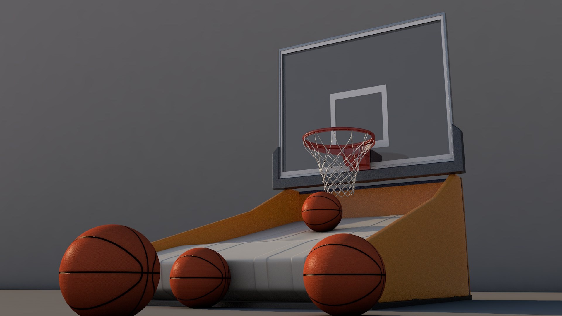 3D Basketball Game - TurboSquid 1992215