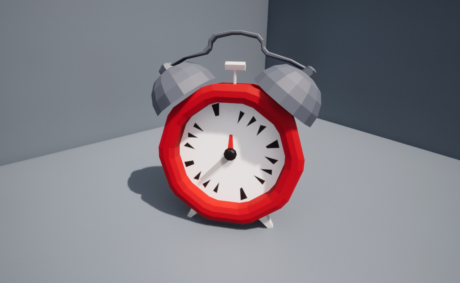 Stylized Alarm Clock 3D Model - TurboSquid 1970931