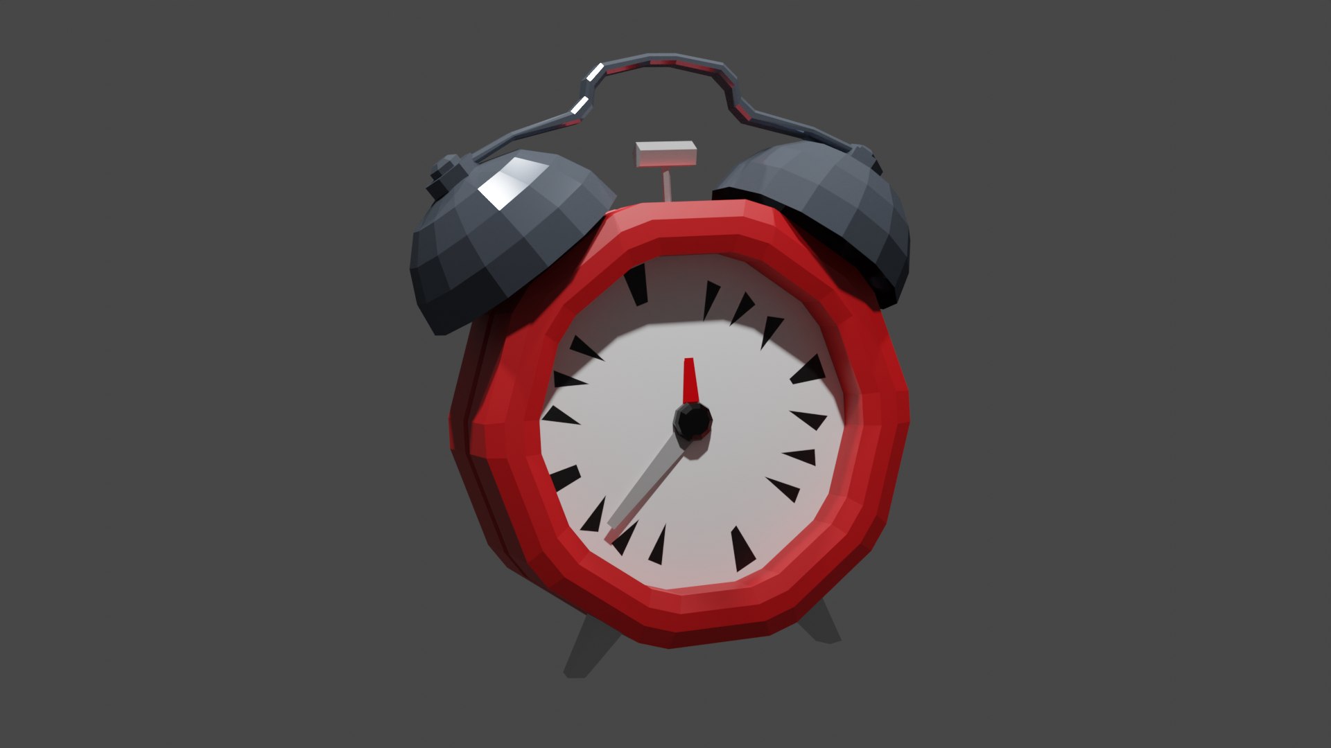 Stylized Alarm Clock 3D Model - TurboSquid 1970931