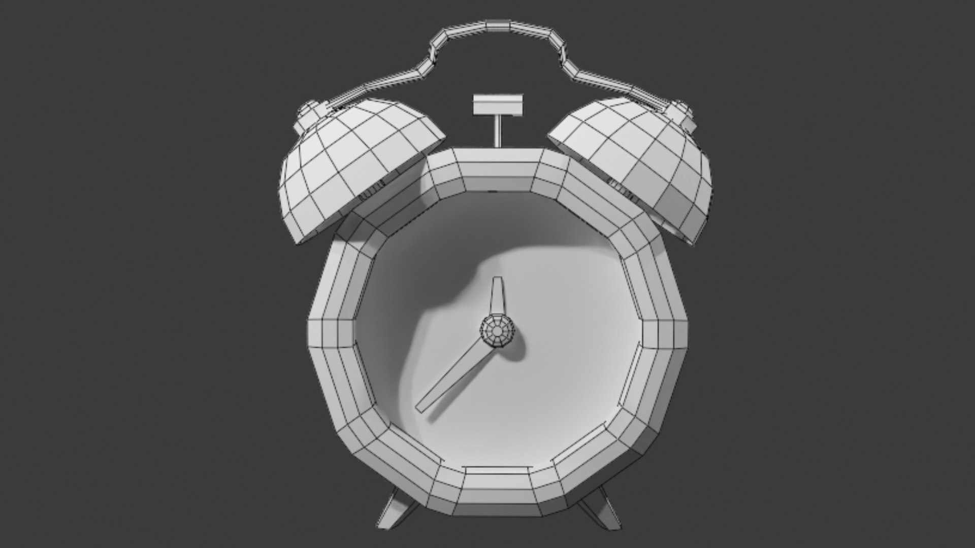 Stylized Alarm Clock 3D Model - TurboSquid 1970931