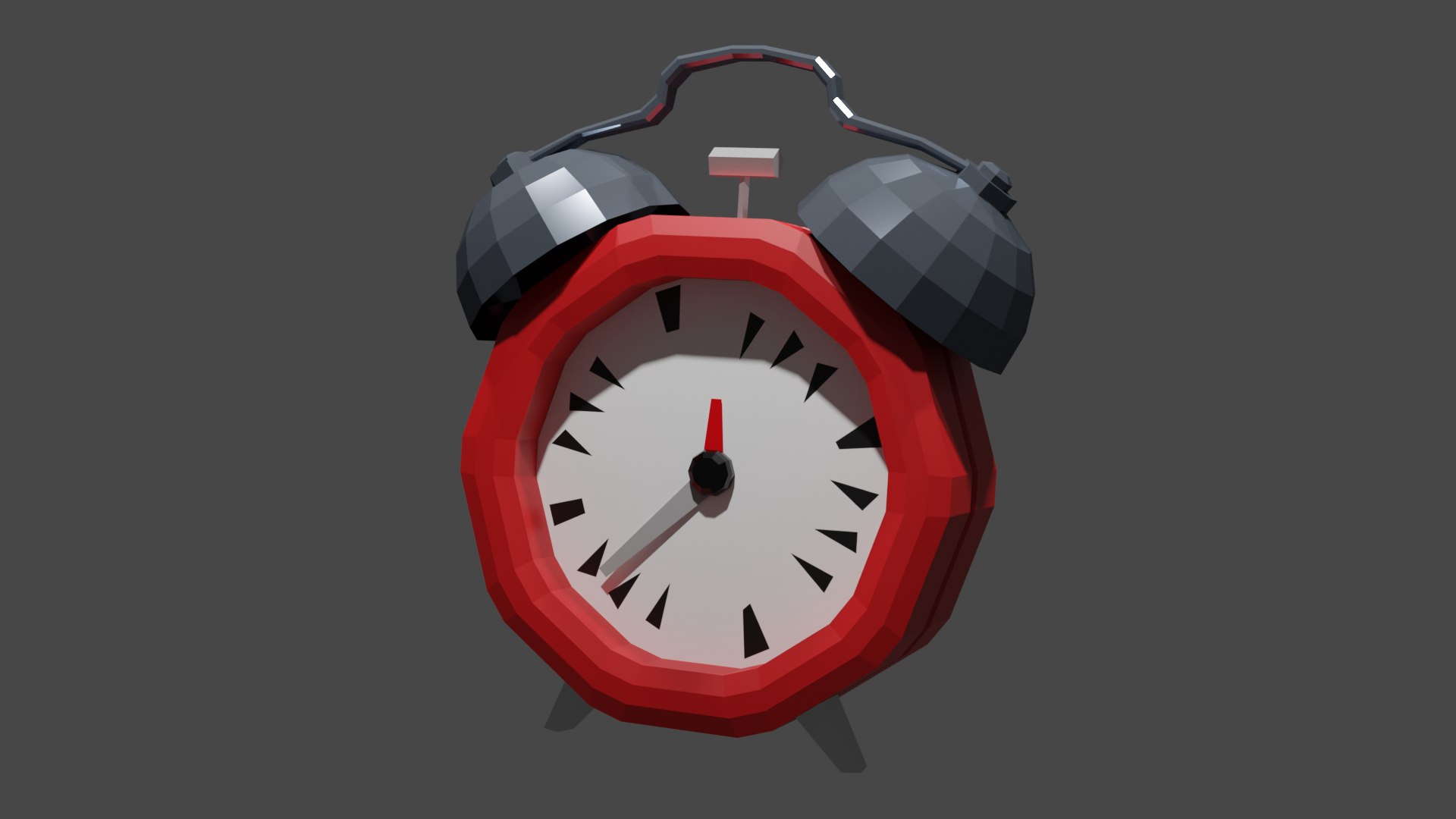 Stylized Alarm Clock 3D Model - TurboSquid 1970931