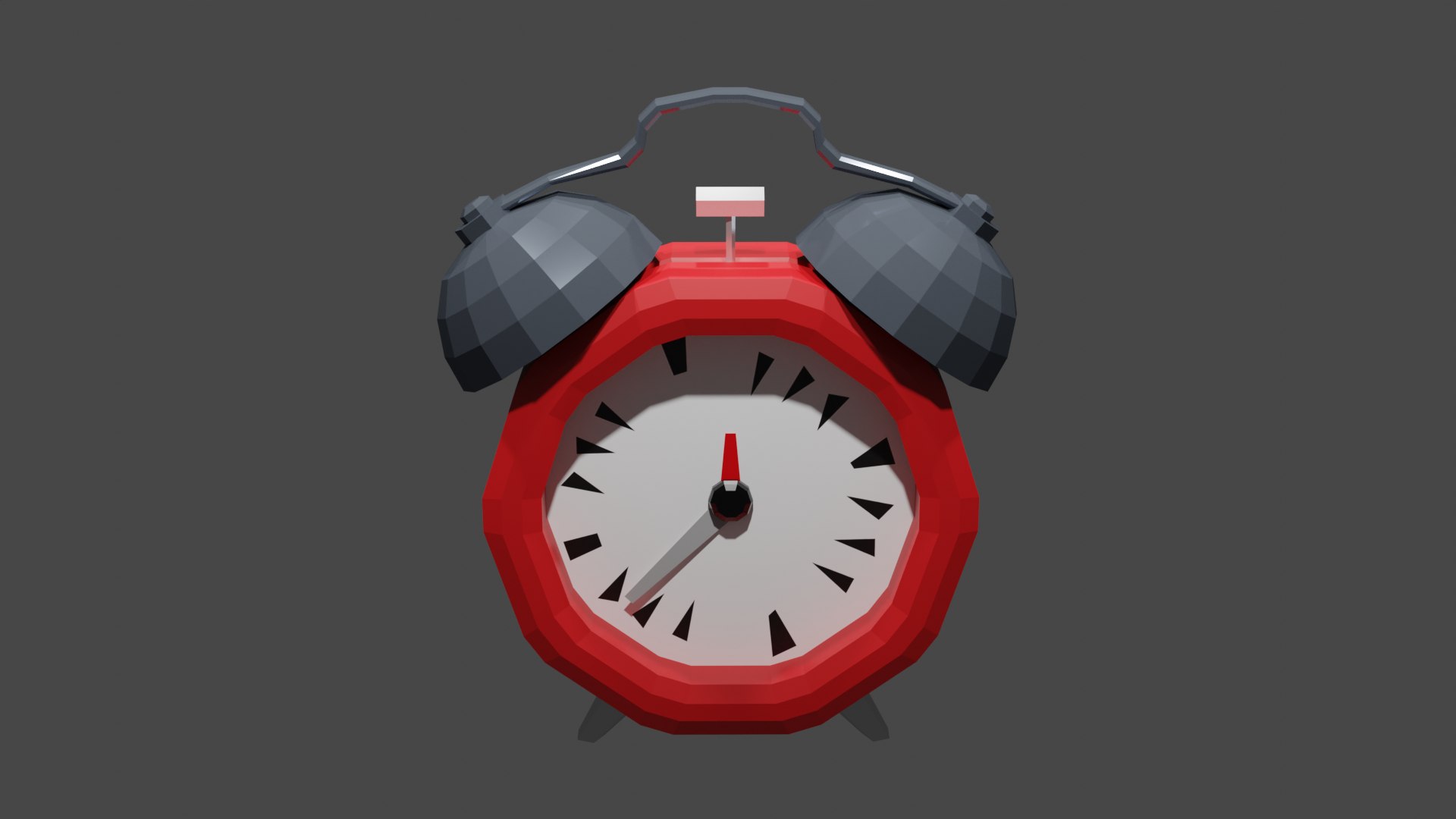 Stylized Alarm Clock 3D Model - TurboSquid 1970931
