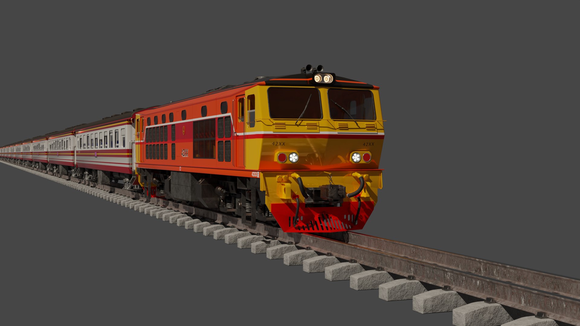 3rd Class Train 3D Model - TurboSquid 2306534