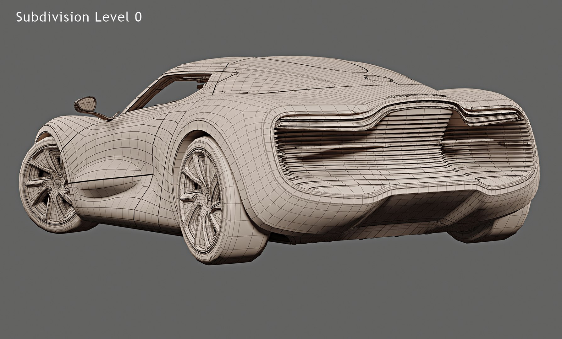 Generic sport car ampere 3D - TurboSquid 1599028