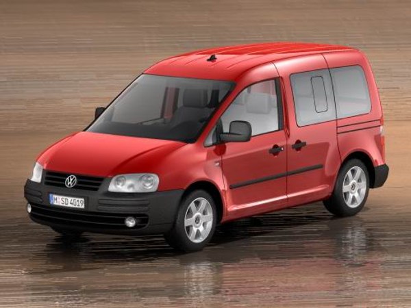 Volkswagen Caddy 3D Models for Download | TurboSquid