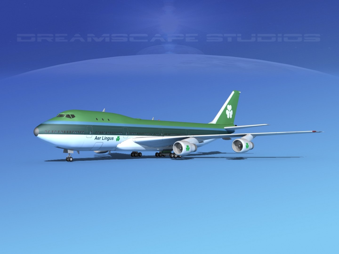 747-100 boeing 747 3d max