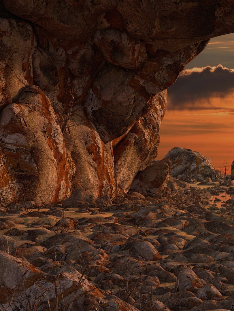 Beach Sunset 3D Model - TurboSquid 1547082