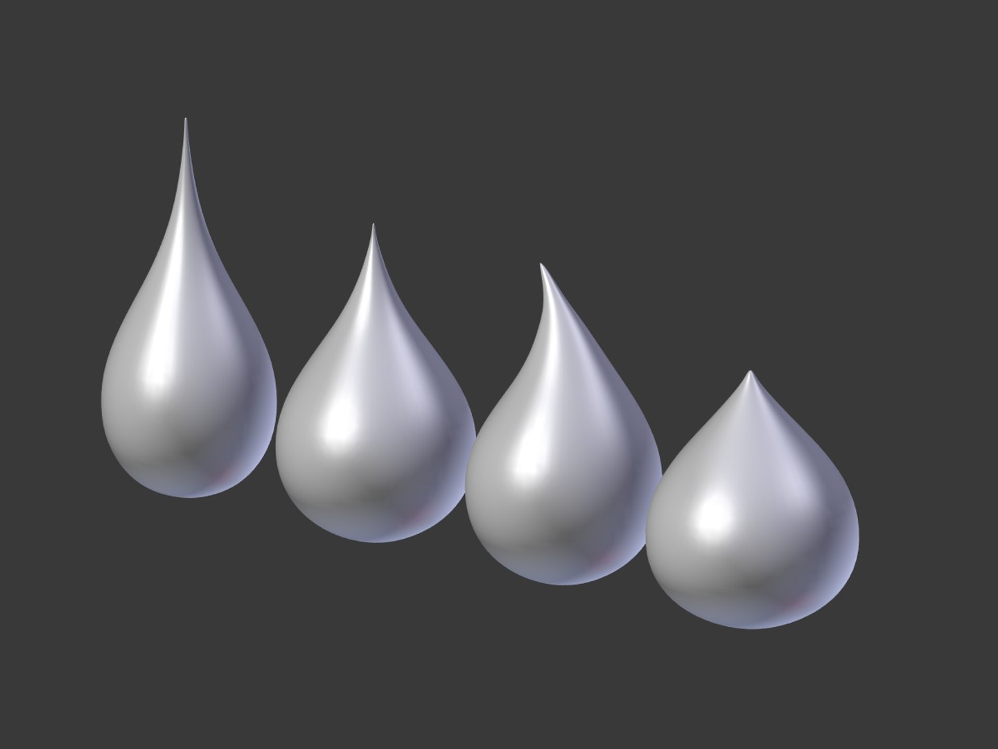 Blood Drop 3D Model - TurboSquid 1261579