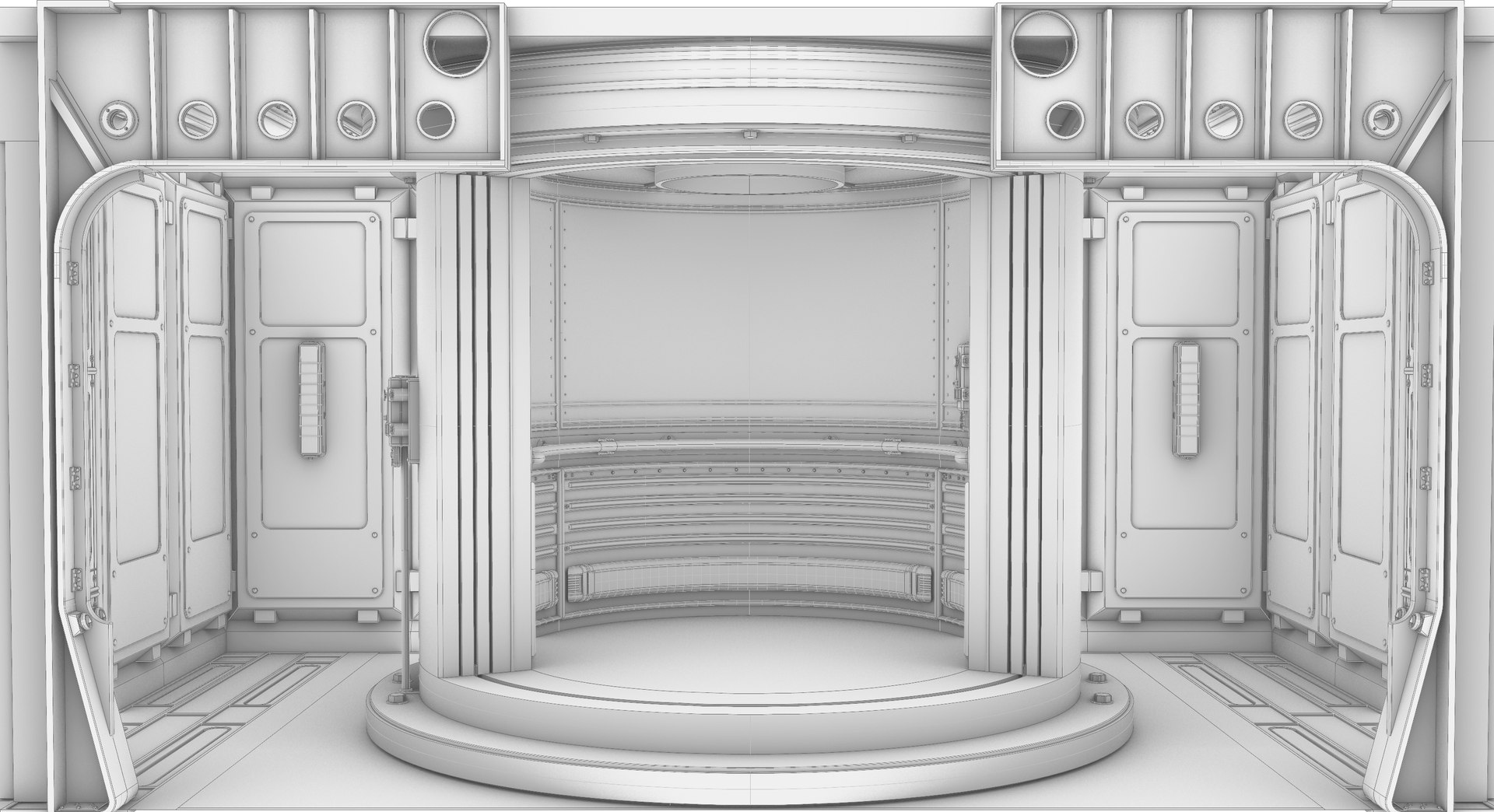 3D Model Vault 33 Lift Area - TurboSquid 2268739