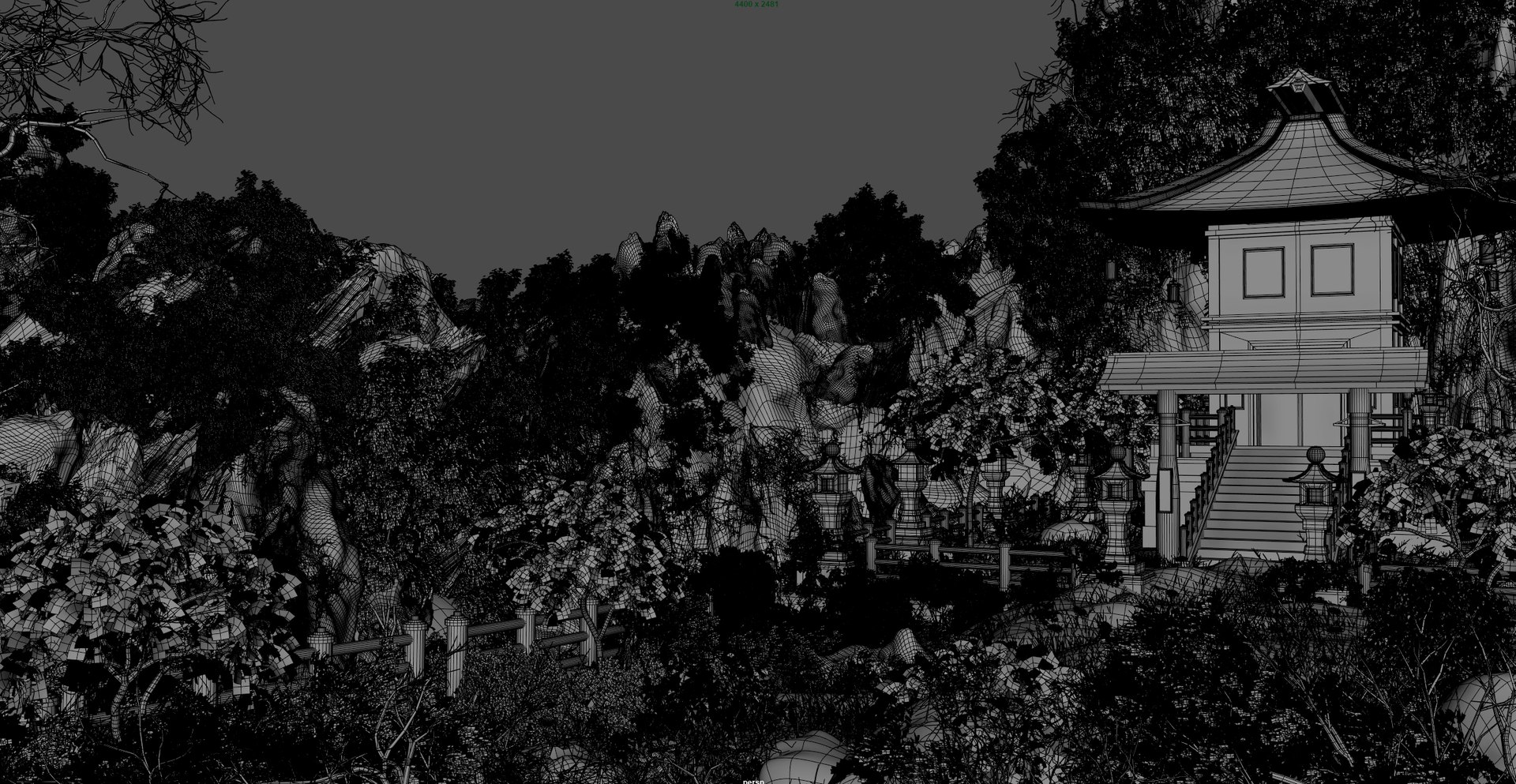 Fantasy Asian House Environment 3D Model - TurboSquid 2458961