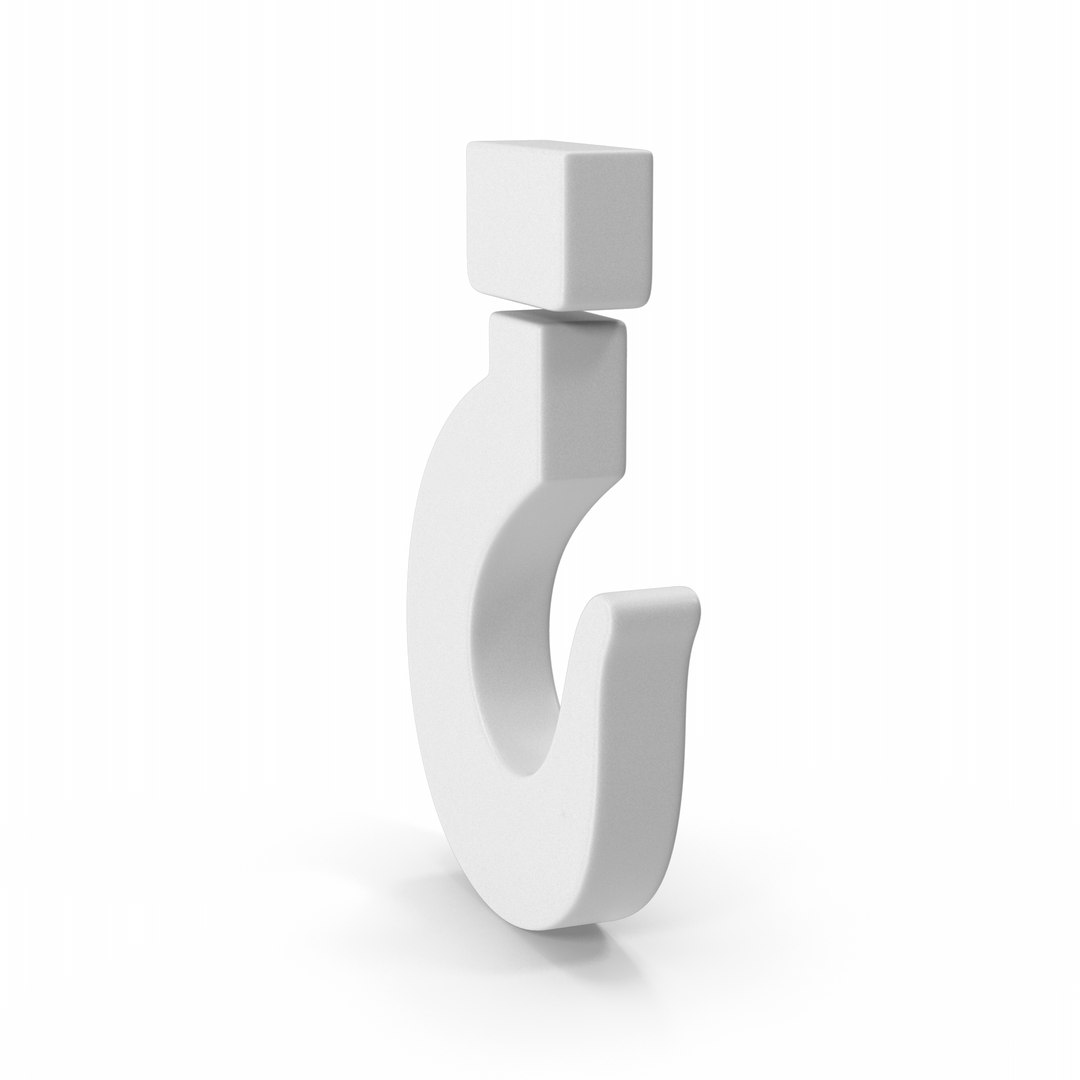Hook Symbol 3D Model - TurboSquid 2170716